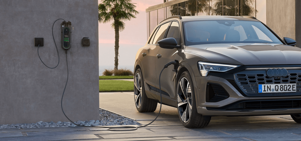 Audi EV Charger Installation at Home - JET Charge